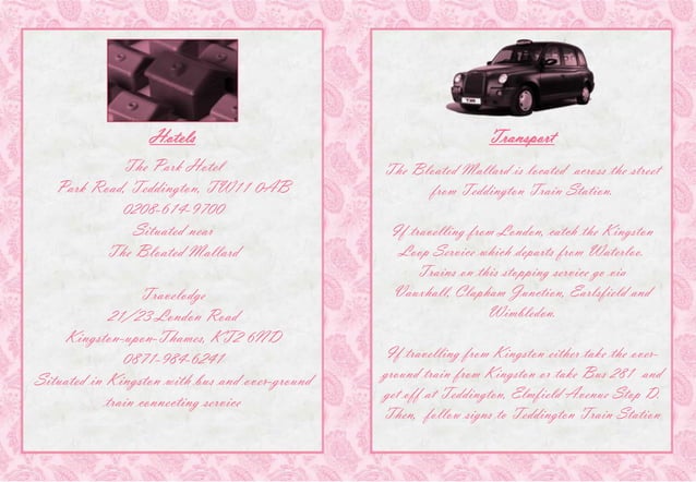 Tavis & Conrad's Wedding Invitation | PPTX | Wedding | Personal Celebrations & Life Events