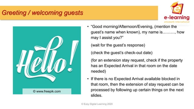 Reception lesson 3 | PPT