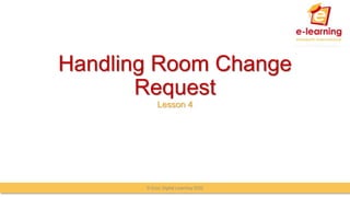 Reception lesson 4 | PPT