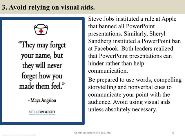 Reception supervisor communication skills pdf | PPT