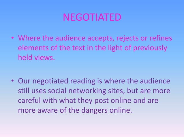 Reception theory | PPTX