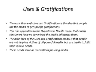 Media Reception theory | PPTX