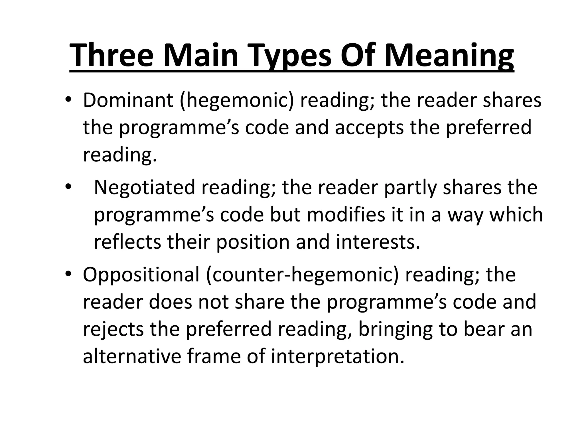 Reception theory | PPTX