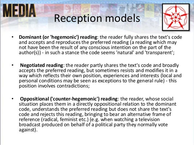 Reception theory and demographics