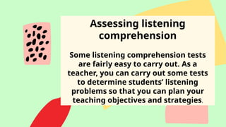 Receptive Language Learning Disorders - Listening.pptx