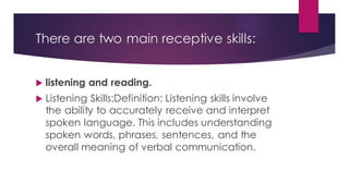 Receptive skills by Umar Farooq.pdf