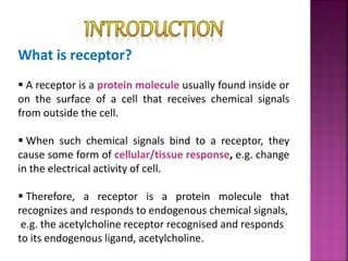 Receptor basics | PPTX | Endocrine and Metabolic Diseases | Diseases ...