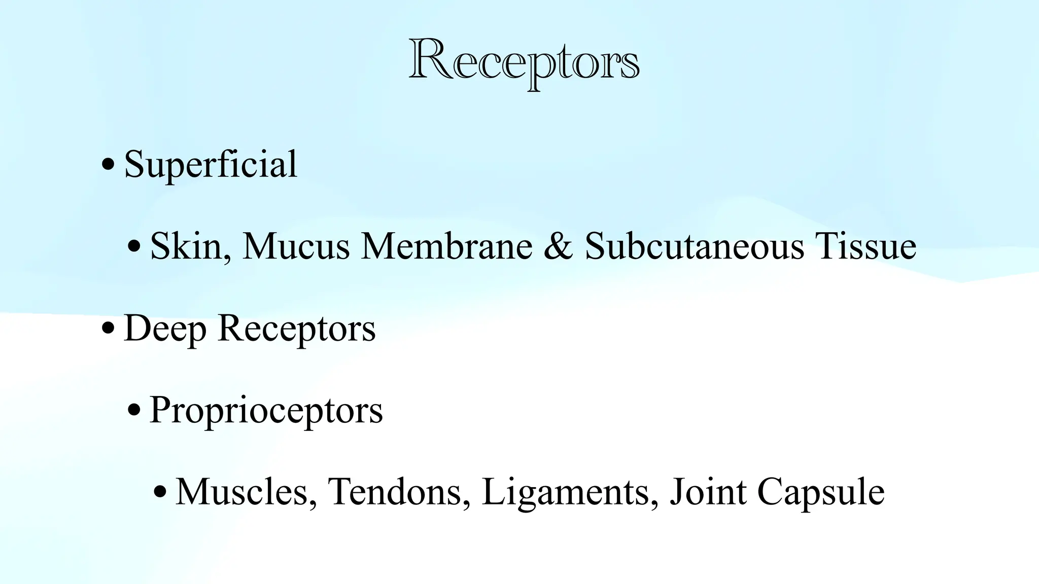 Receptor Classification, Electrical and Ionic Events.pdf