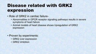 Receptor desensitization and regulation of receptors, Diseases ...