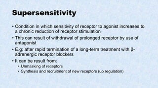 Receptor desensitization and regulation of receptors, Diseases ...
