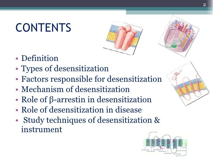 Molecular Pharmacology-Receptor Desensitization