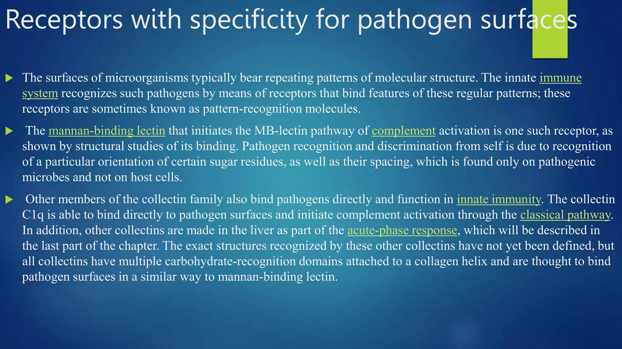RECEPTOR DIVERSITY OF INNATE IMMUNITY.pptx