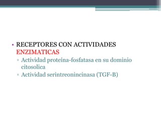 Receptores de membrana farmacologia | PPTX