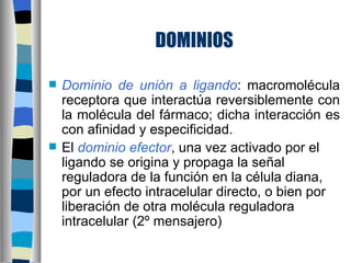 Receptores Farmacológicos | PPT