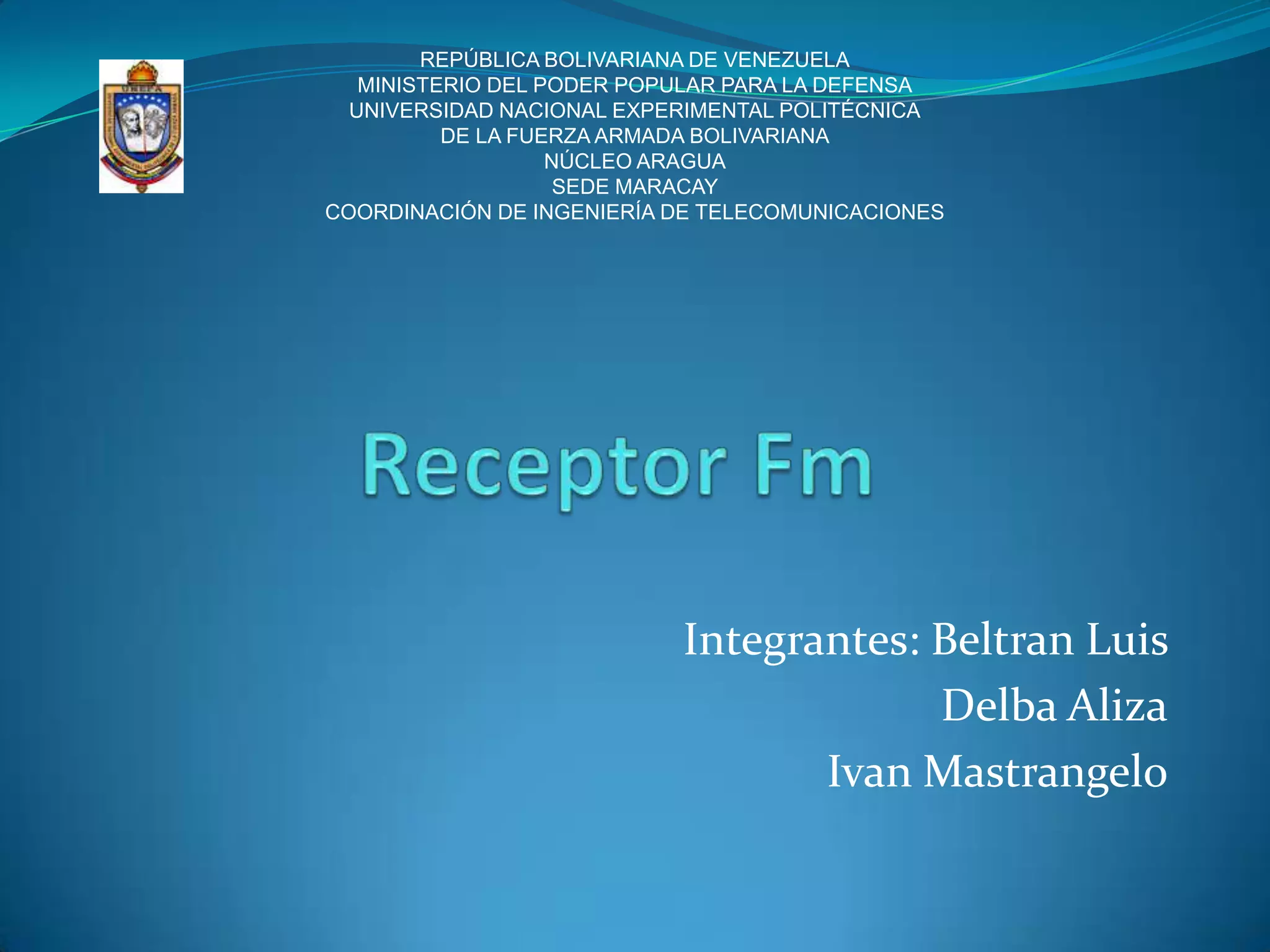 FM: ¿En qué consiste la frecuencia modulada y sus aplicaciones | PPT