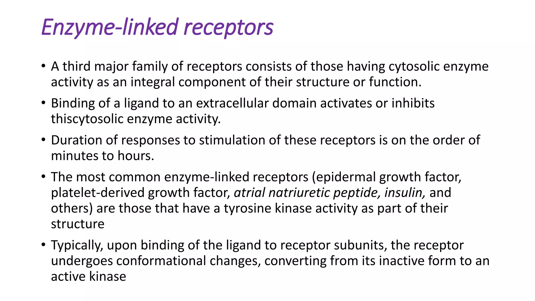 Receptor - Pharmacology | PPTX