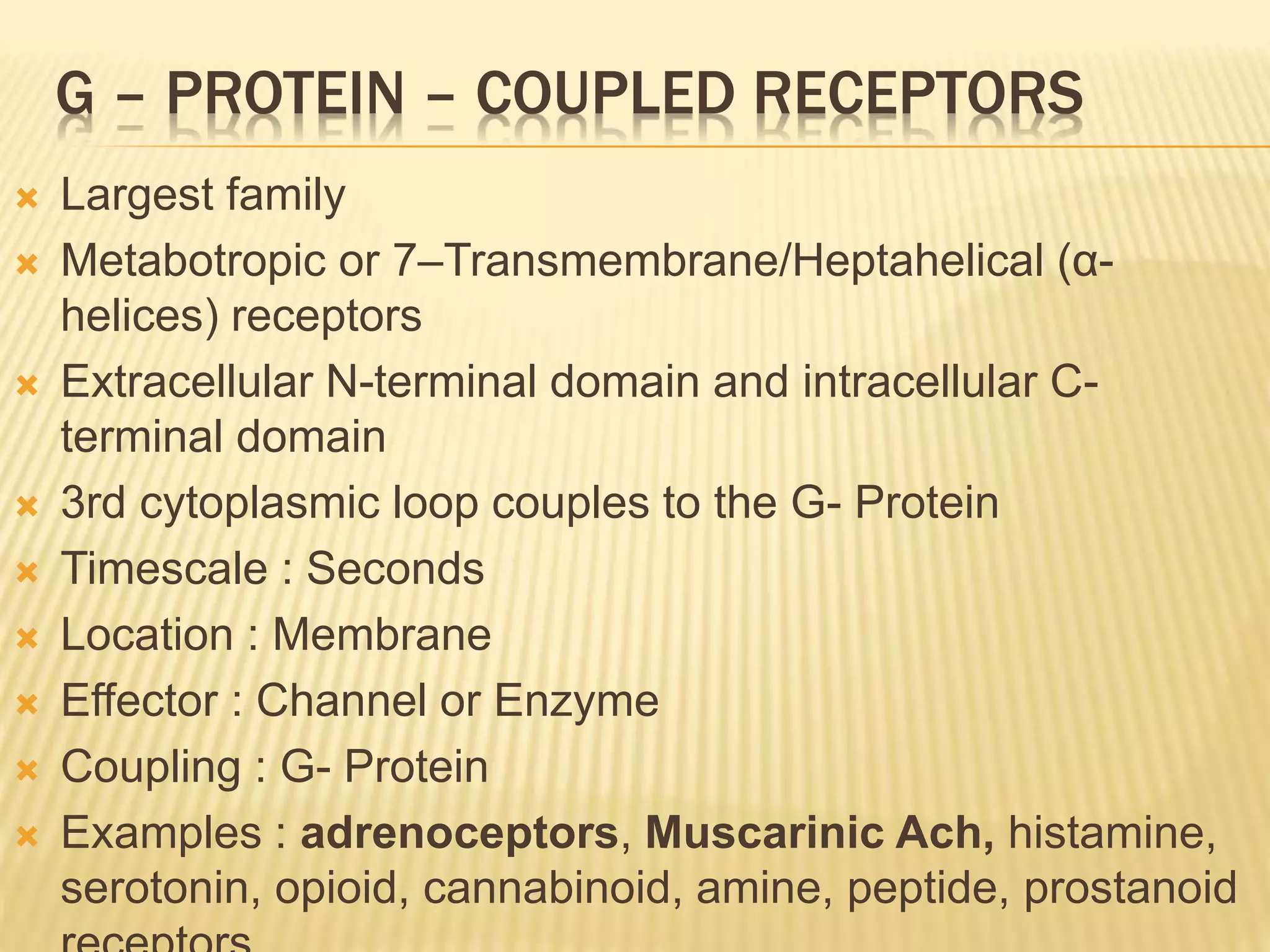 Drug receptor interactions and types of receptor | PPTX