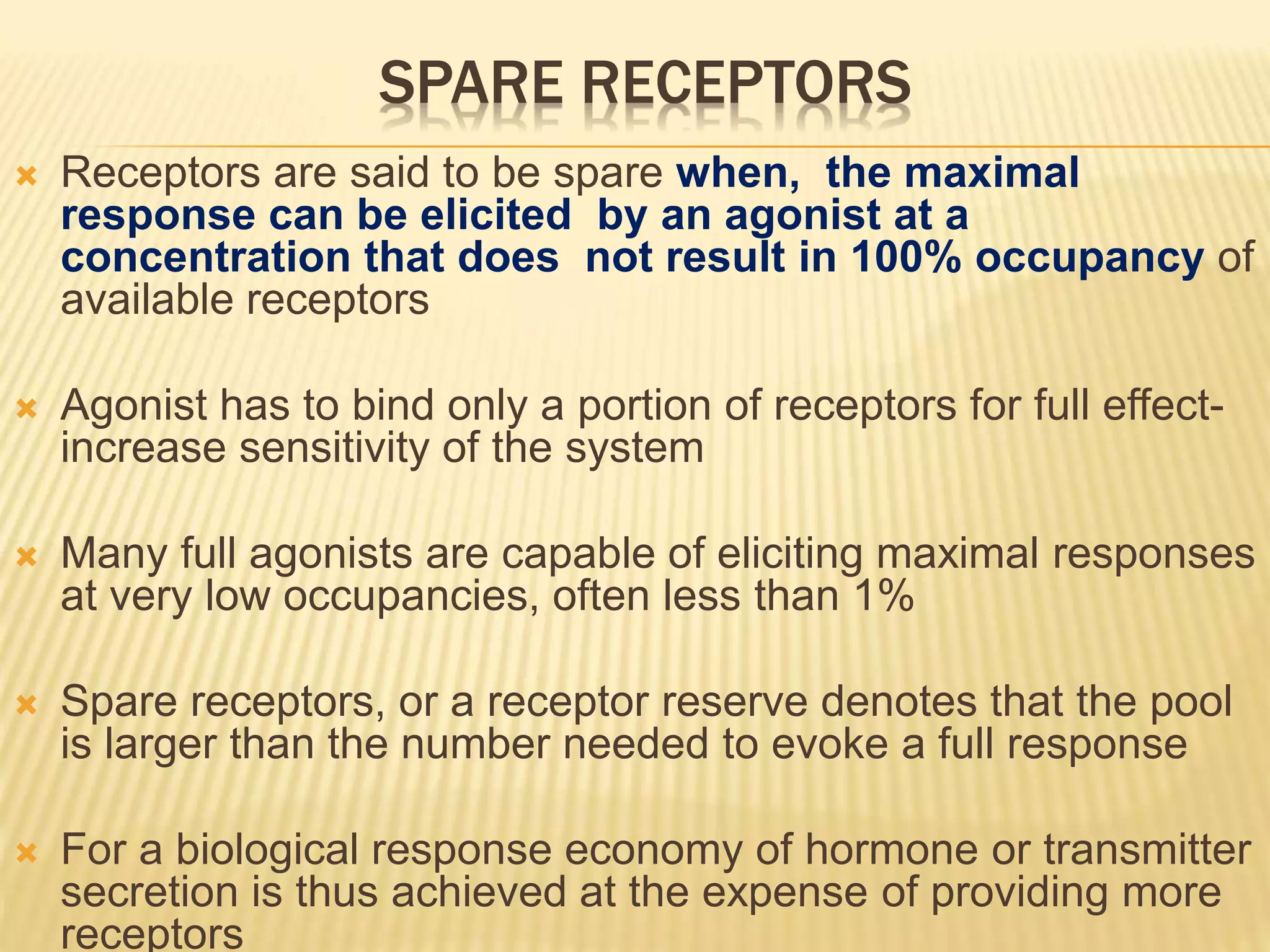 Drug receptor interactions and types of receptor | PPTX