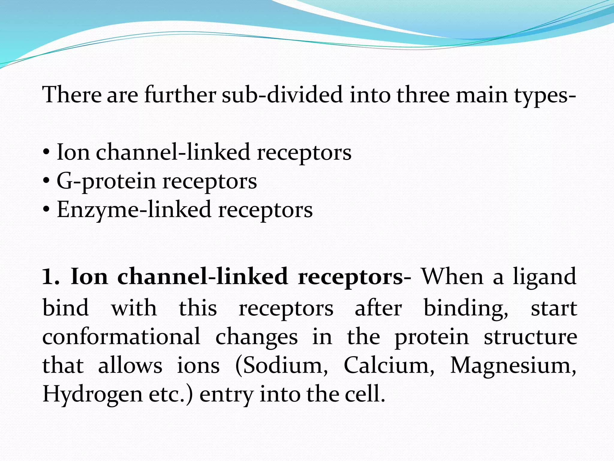 Receptor ppt | PPTX