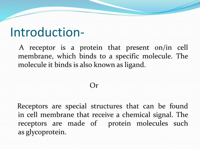 Receptor ppt | PPT