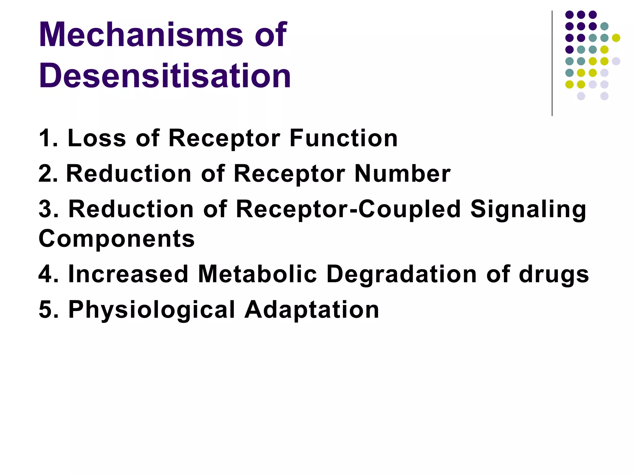 Receptor regulation and diseases | PPTX