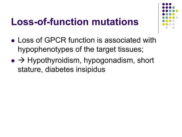 Receptor regulation and diseases | PPTX