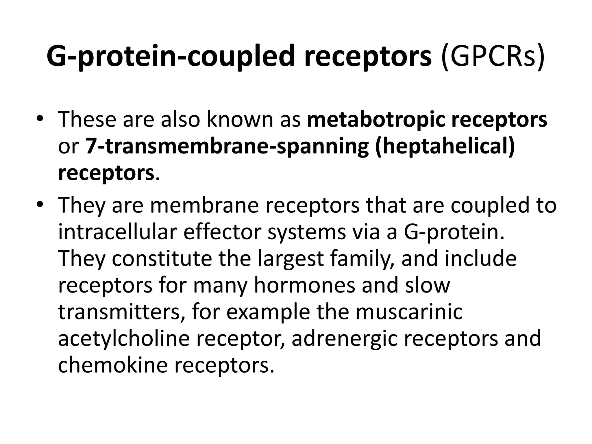 Receptors | PPTX