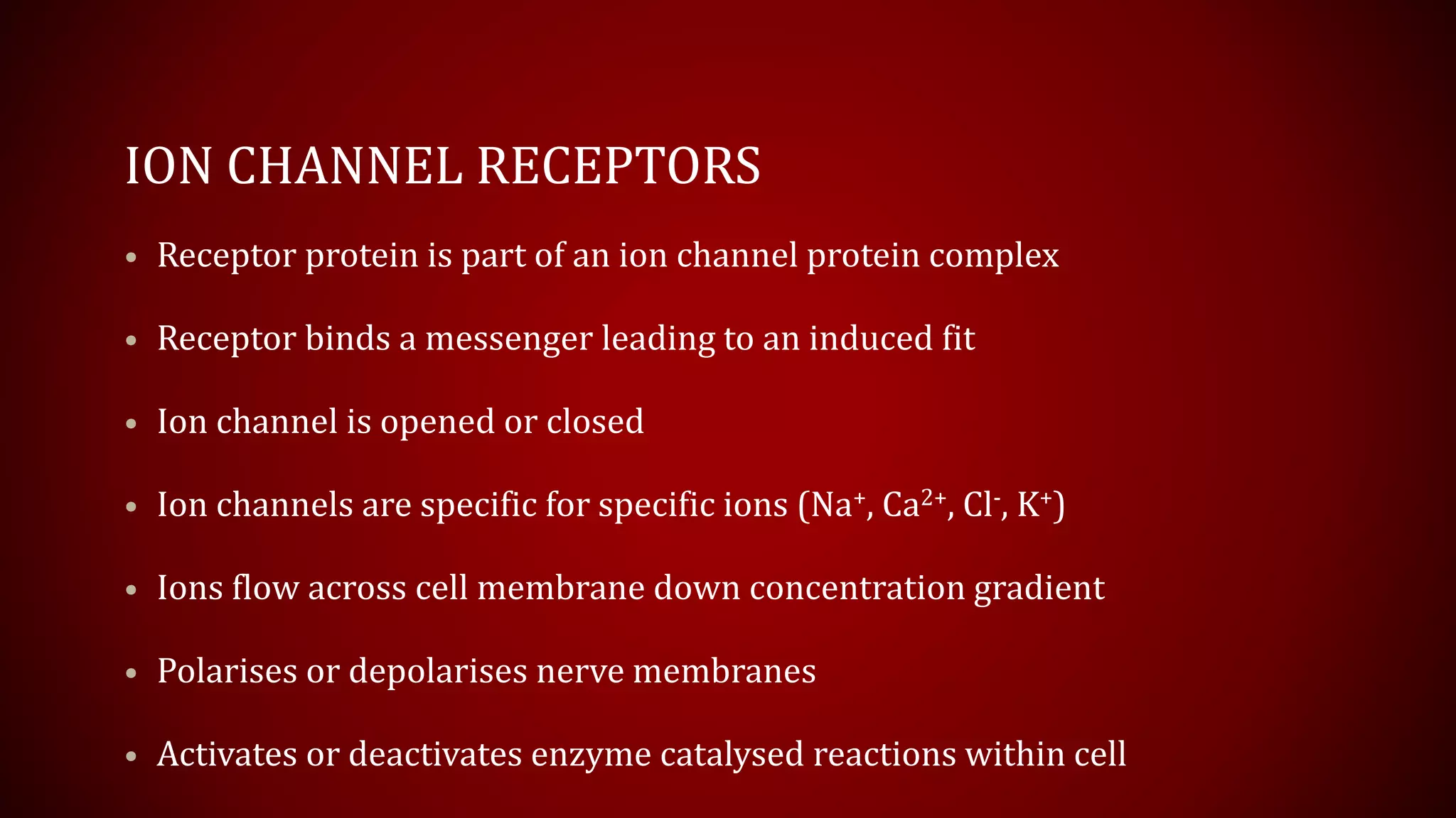Cellular Receptors | PPTX