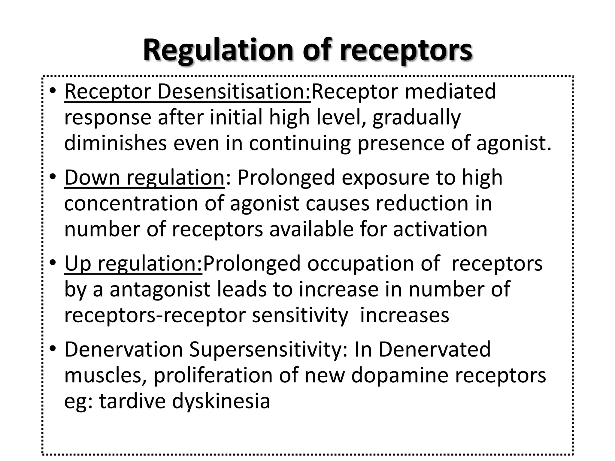 Drug Receptors | PPTX