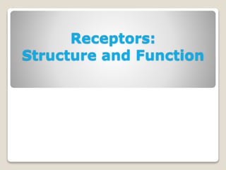 Receptors Types and details | PPT