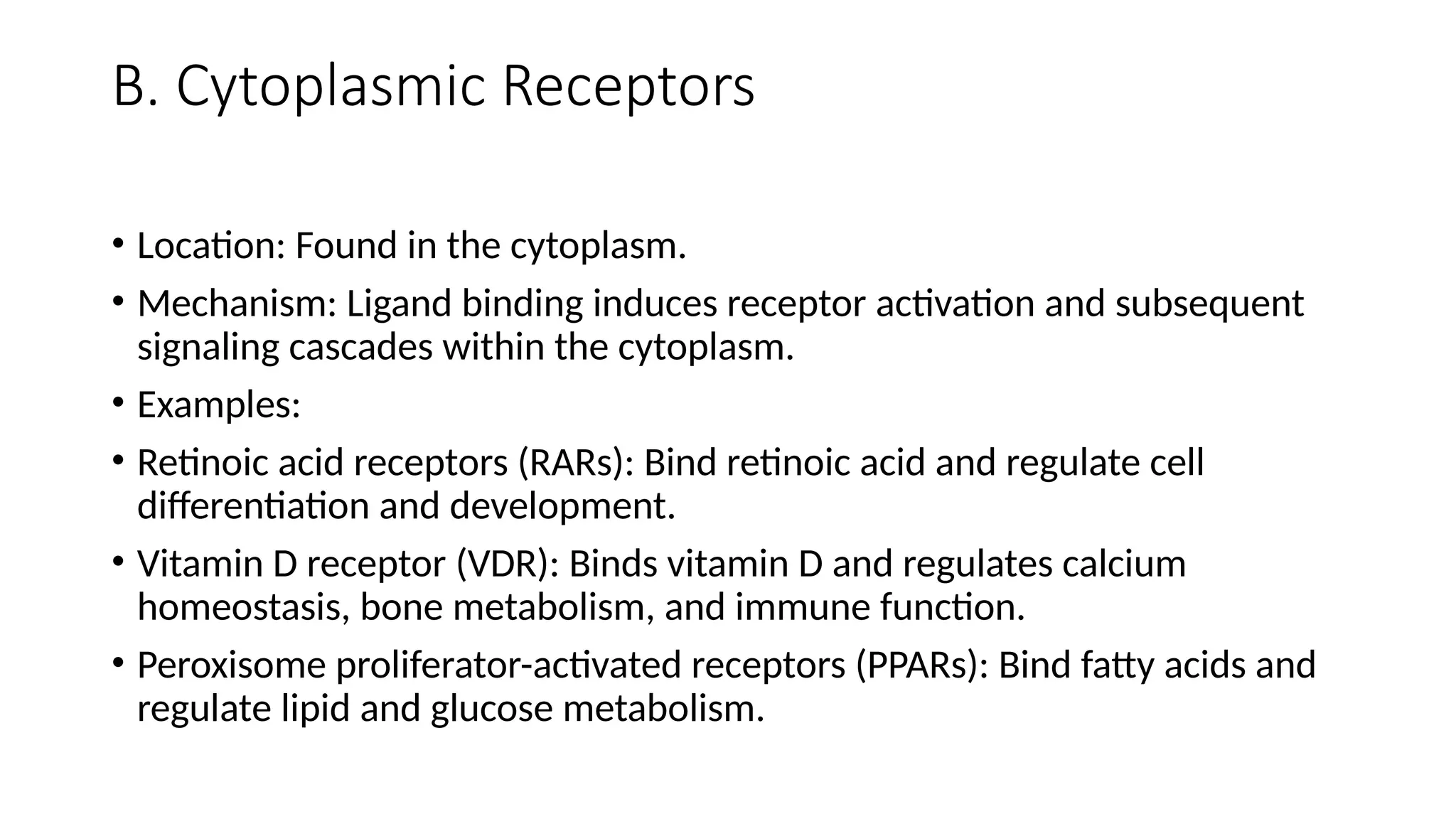 Receptors physiology different types of cell receptors | PPTX