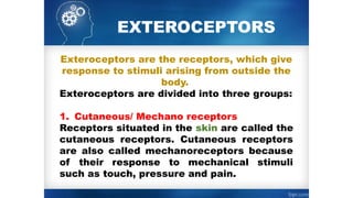 PHYSIOLOGY OF RECEPTORS, IT'S TYPES & PROPERTIES.pptx