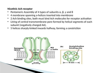 receptors.pptx and its types and mechanism | PPTX