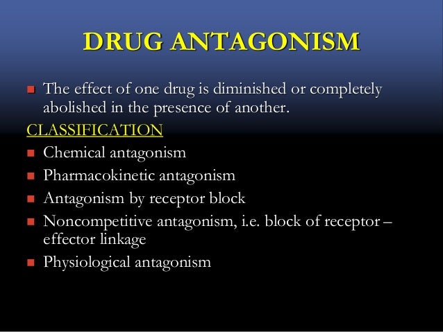 Antagonist Examples