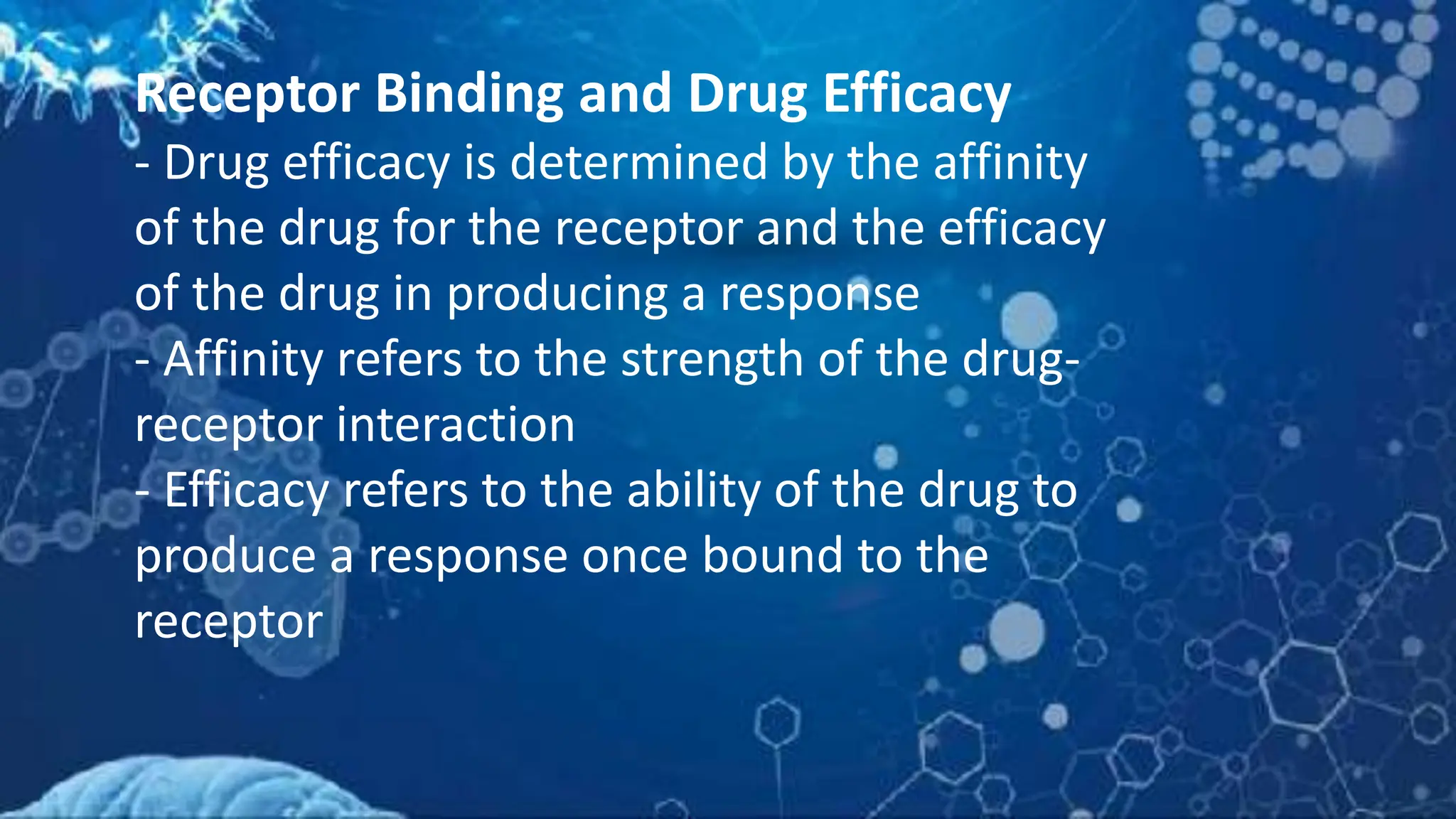 Receptors in Pharmacology: What Are They & Their Types | PPT