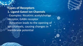 Receptors in Pharmacology: What Are They & Their Types | PPT