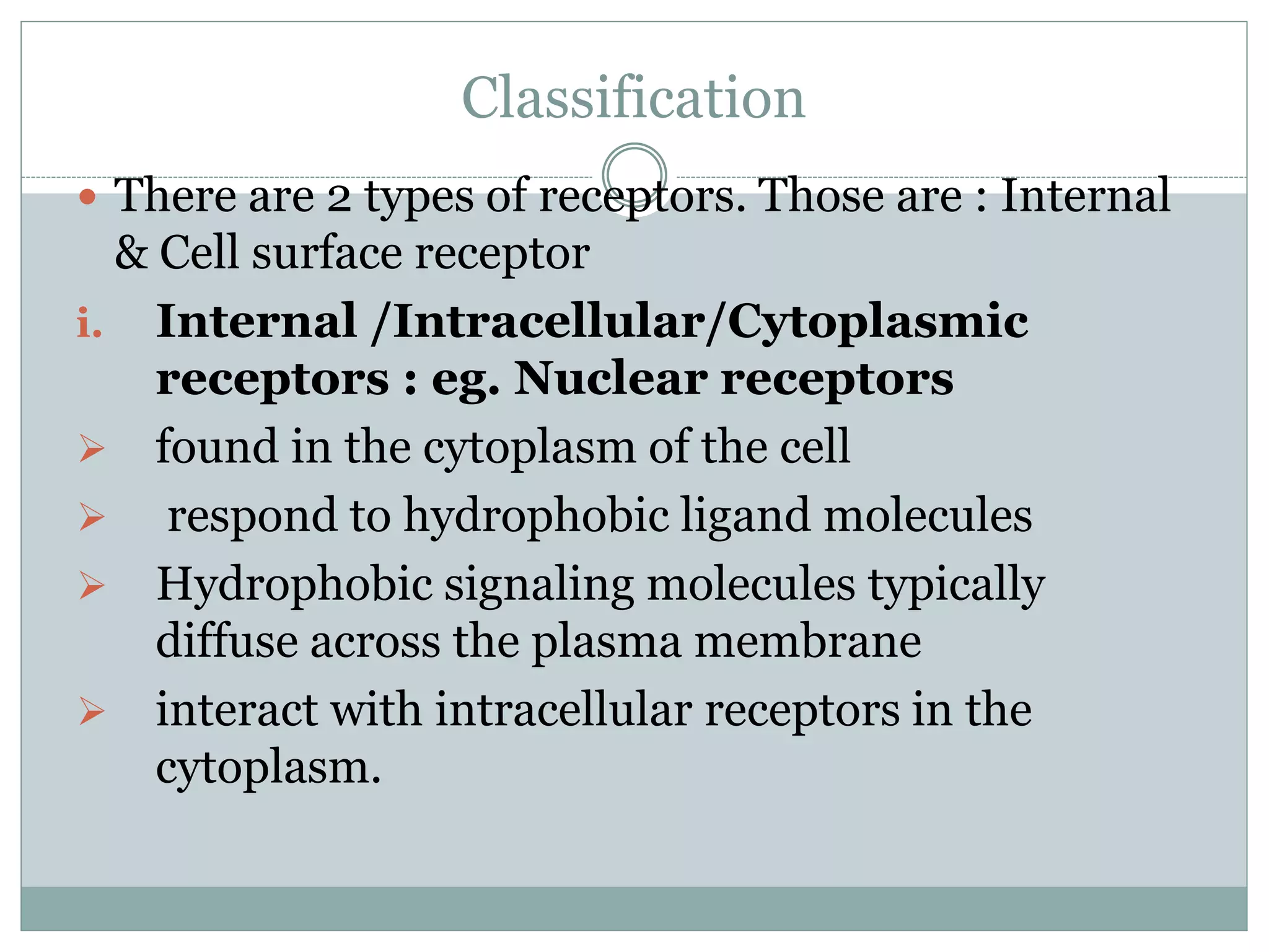 Receptor ppt by kashikant yadav | PPTX