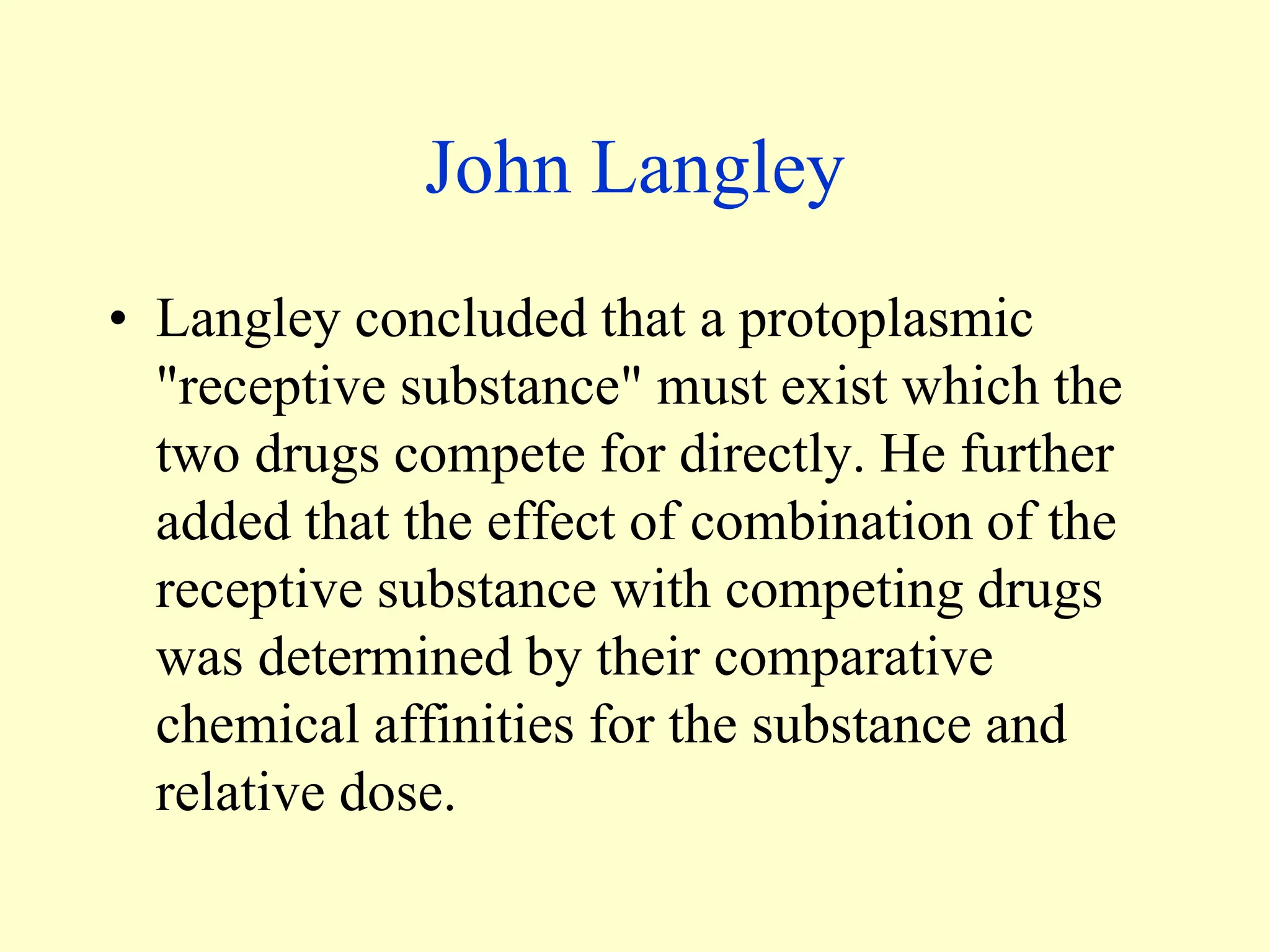 Receptor theory for lecture .ppt