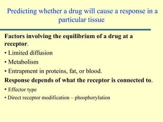 Receptor theory for lecture .ppt