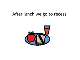 Recess Social Story | PPT