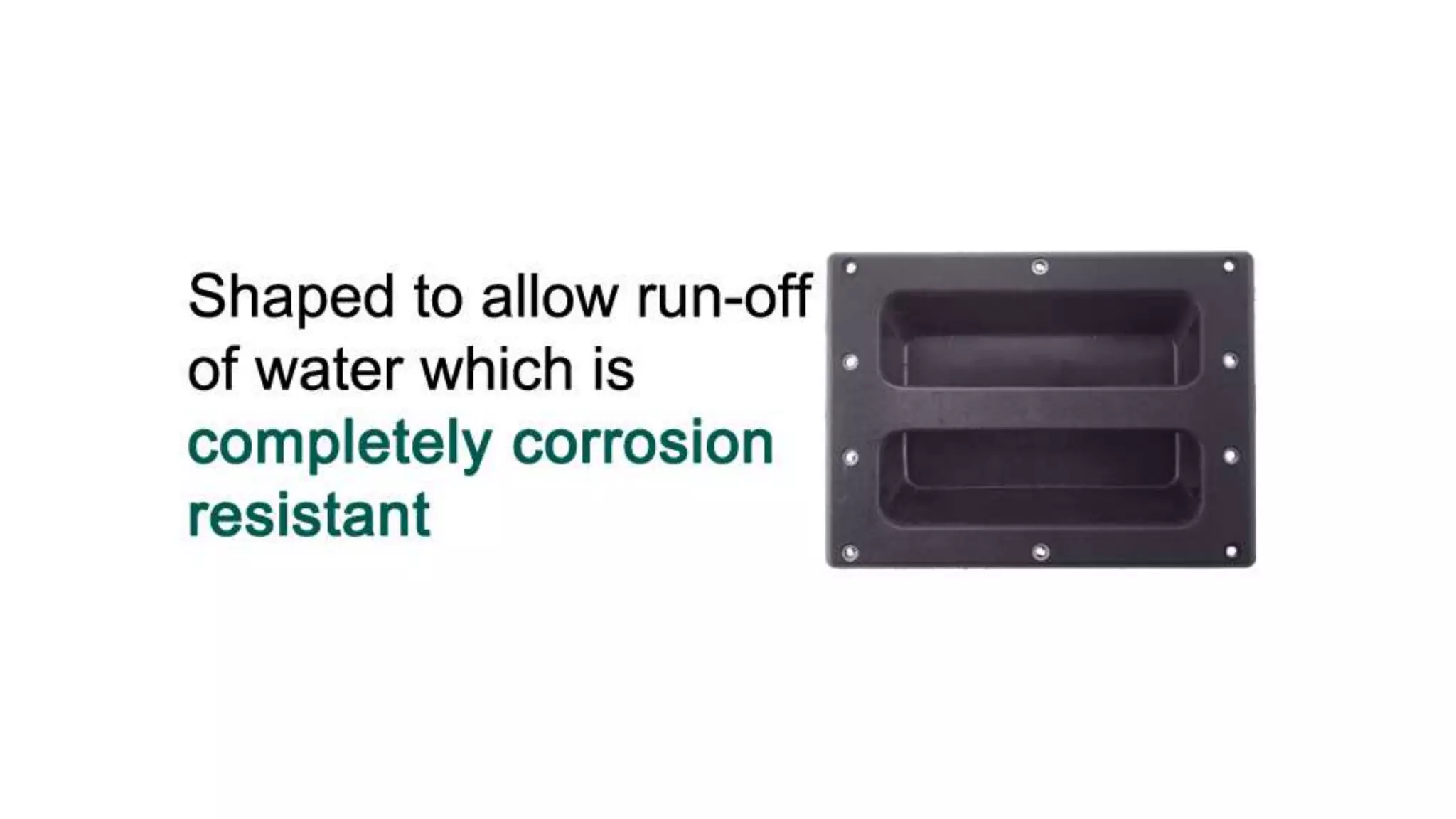 Recessed Grab Handle - available at Albert Jagger | PPTX