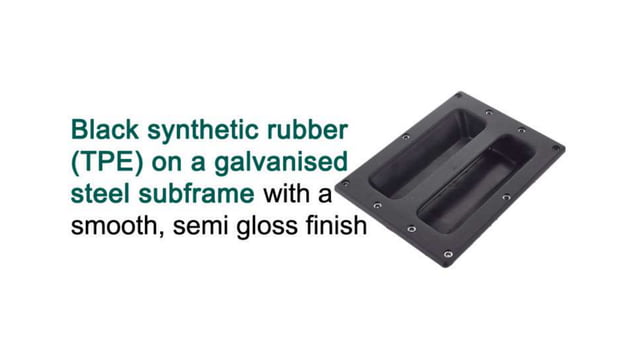 Recessed Grab Handle - available at Albert Jagger | PPTX