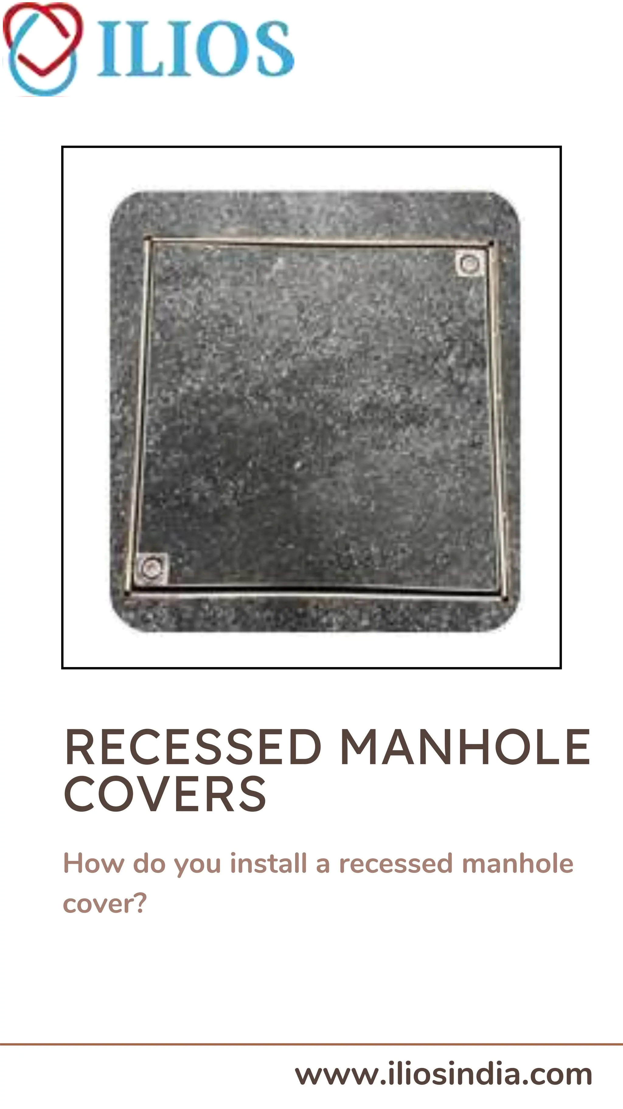 How do you install a recessed manhole cover? | PPTX