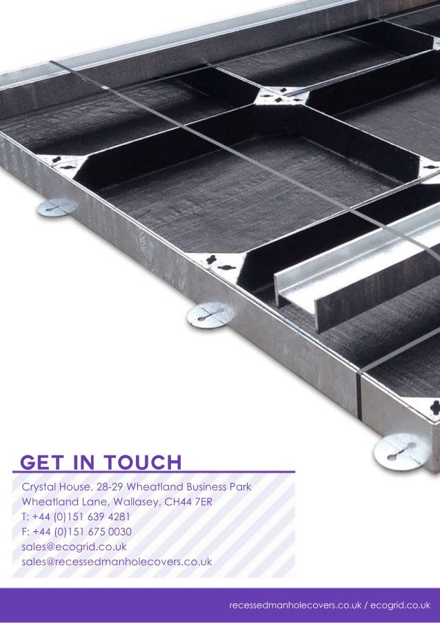 Recessed Manhole Covers 2015-16 Guide