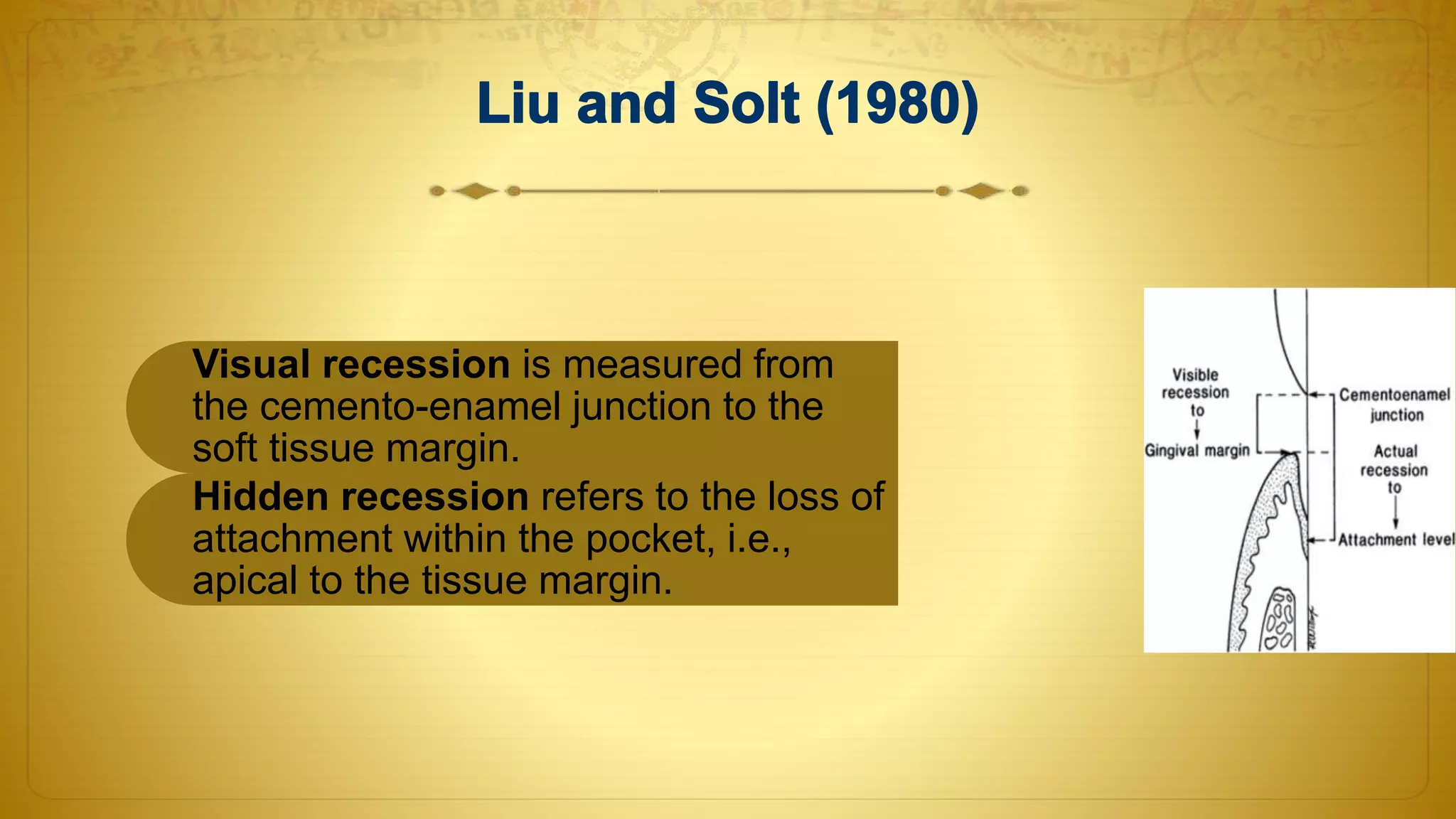 Gingival Recession | PPTX