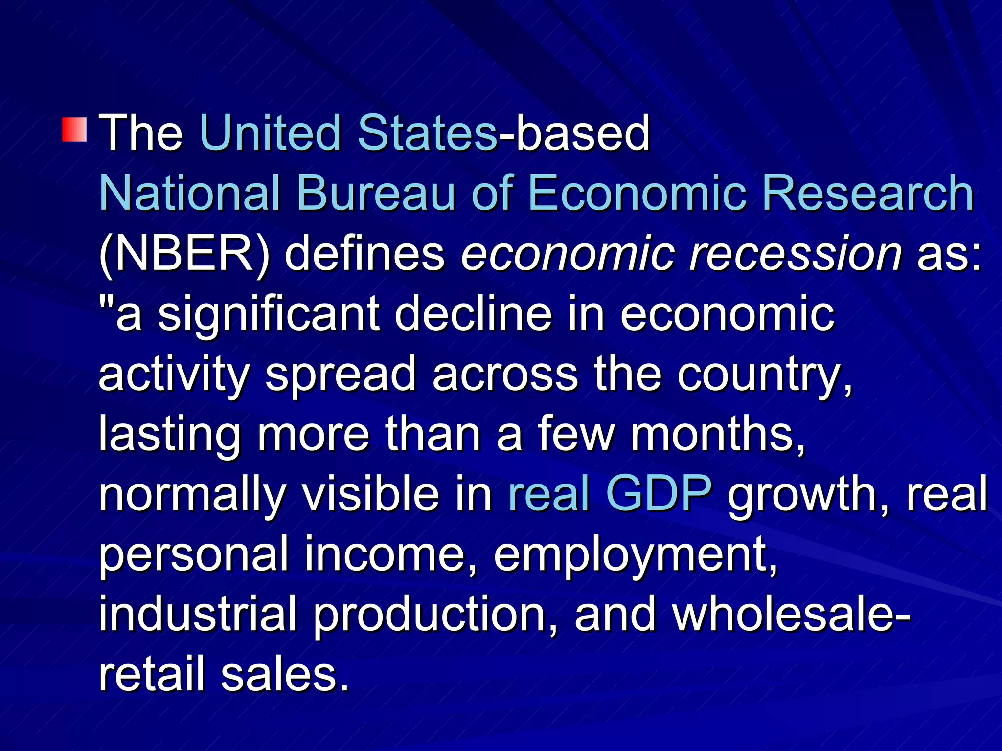 Recession.Ppt By Yas | PPT