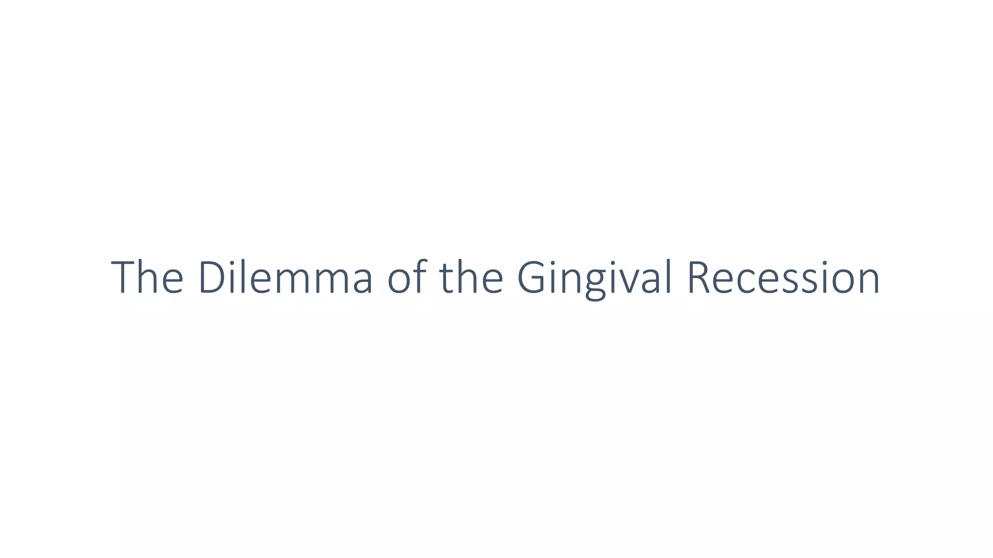 Gingival Recession type defects | PPT