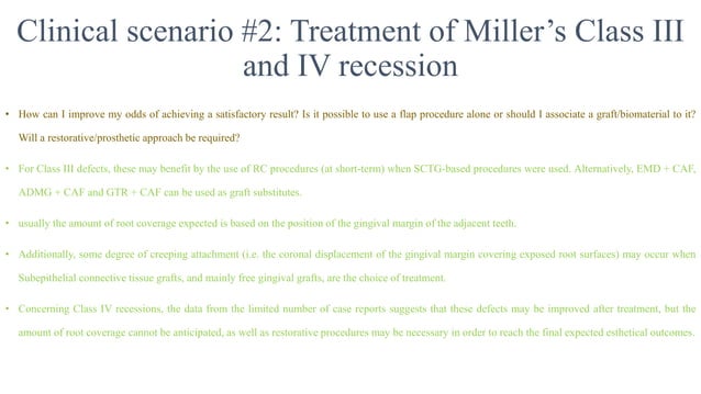 Gingival Recession type defects | PPT