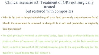 Gingival Recession type defects | PPT