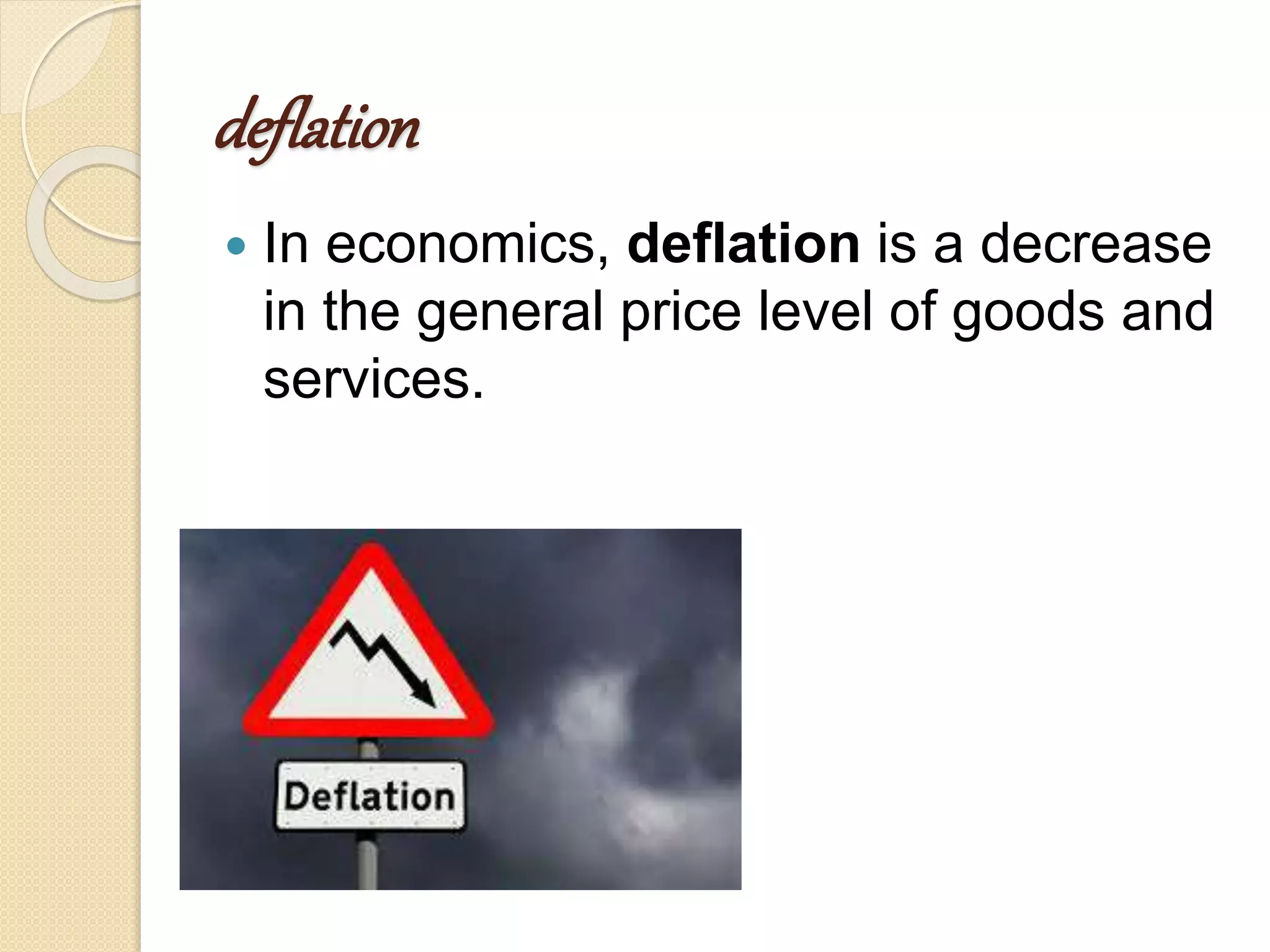 Recession and deflation | PPT